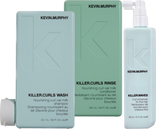 Kevin Murphy Killer Curls Bundle Wash 250 ml & Rinse 250 ml & Curl ...