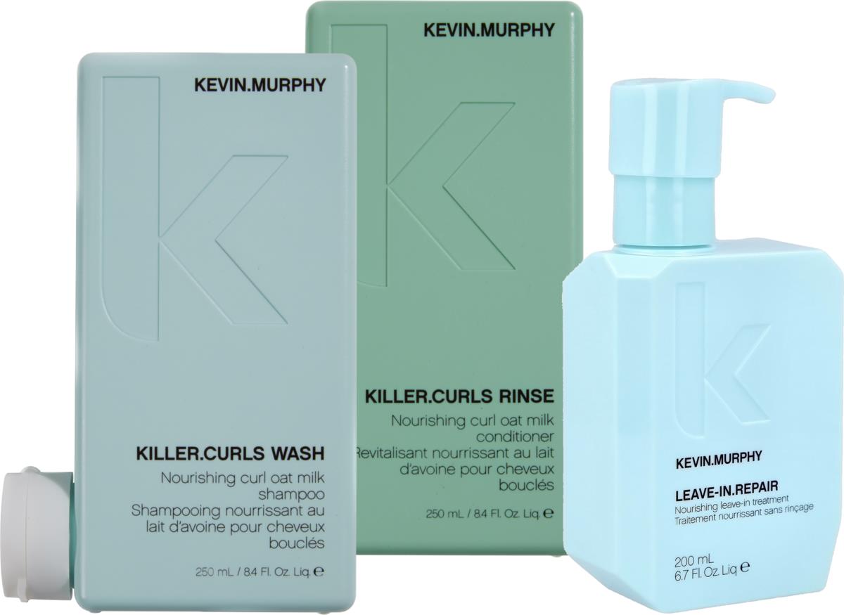 Kevin Murphy Killer Curls Bundle Wash 250 ml & Rinse 250 ml & Leave-in Repair 200 ml | lyko.com
