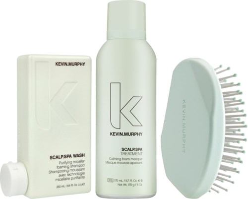 Kevin Murphy Scalp Spa Bundle Wash 250 ml & Treatment 170 ml & Brush ...