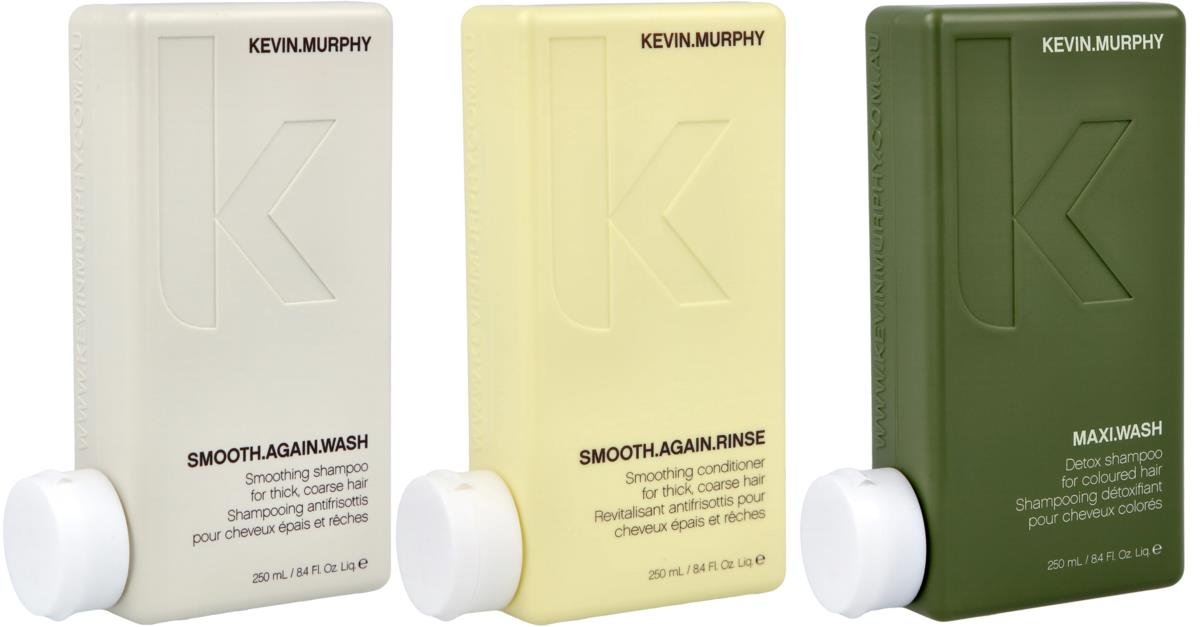 Kevin Murphy Smooth Again Bundle Wash 250 ml & Rinse 250 ml & Detox ...