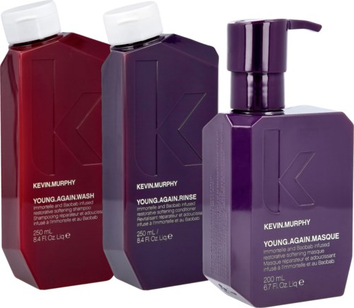 Kevin Murphy Young Again Bundle Wash 250 ml & Rinse 250 ml & Masque 200 ...