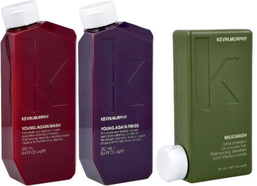 Kevin Murphy Young Again Bundle Wash 250 ml & Rinse 250 ml & Detox Wash ...