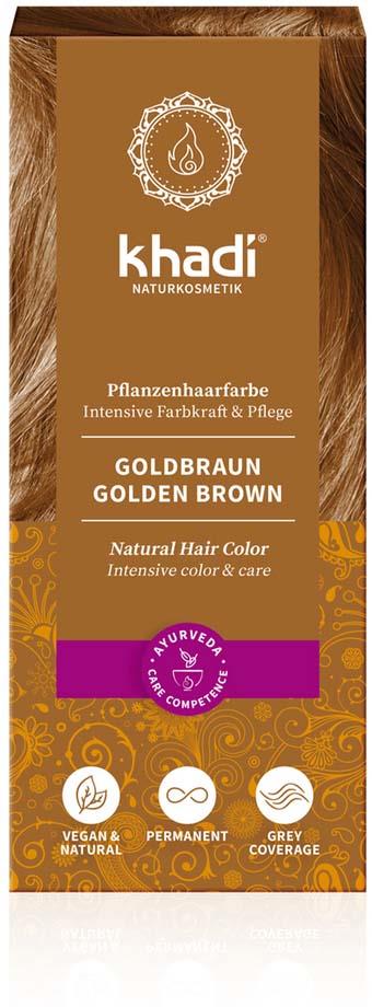 Khadi Herbal Hair Colour Golden Brown | lyko.com