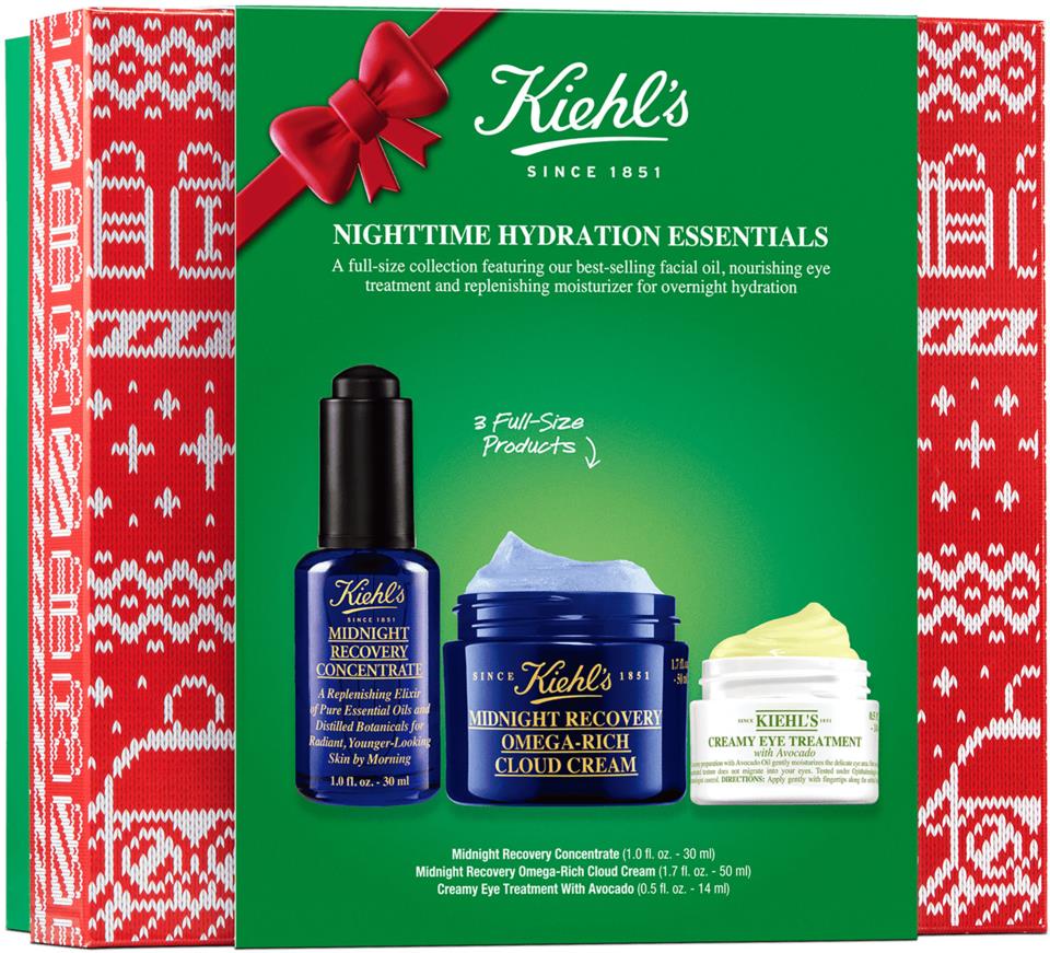 Kiehl's Nighttime Hydration Essentials Gift Set | lyko.com Kiehl's Nighttime Hydration Essentials Gift Set | lyko.com