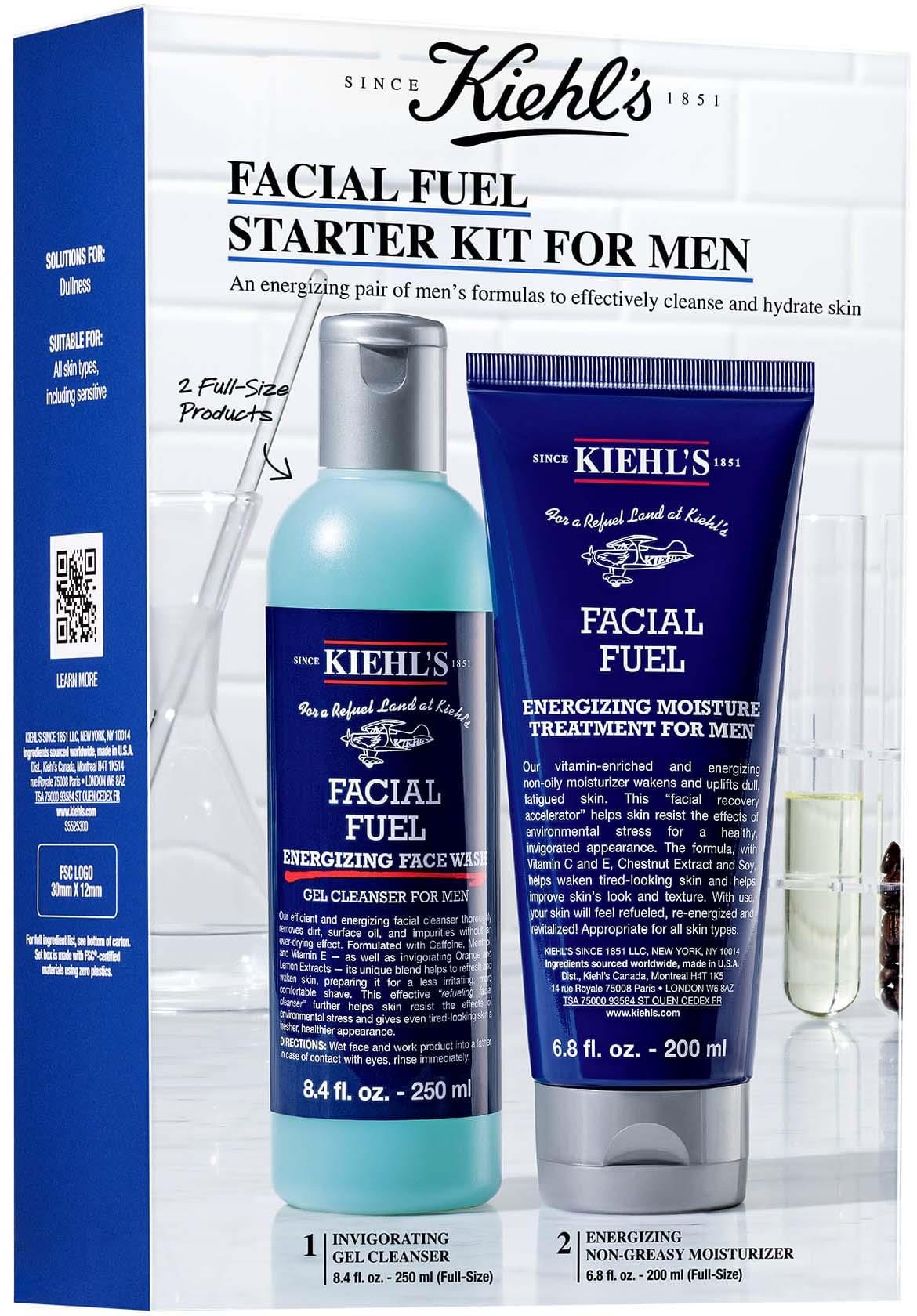 Kiehl's Men Facial Fuel Starter Kit For Men | lyko.com