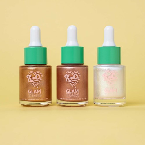 KimChi Chic Glam Tears Liquid Highlighter Gold | lyko.com