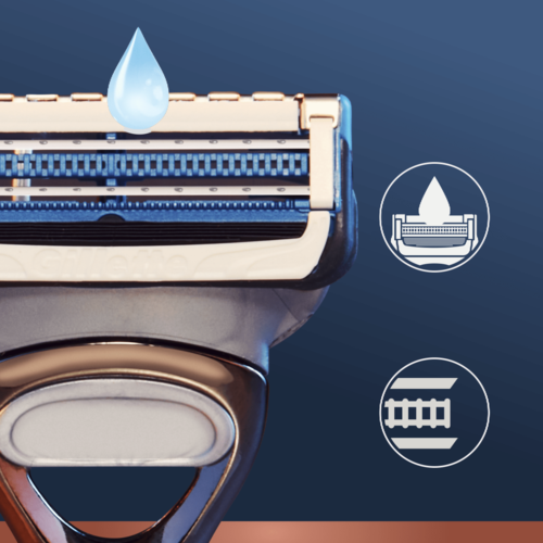 King C. Gillette Rakhyvel för Halsen för Män 1 Rakblad | lyko.com