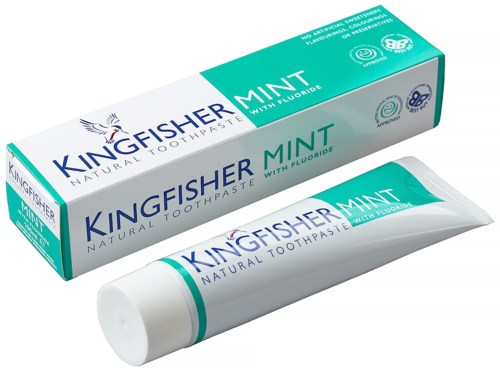 Kingfisher Mint Toothpaste Fluor 100 ml | lyko.com