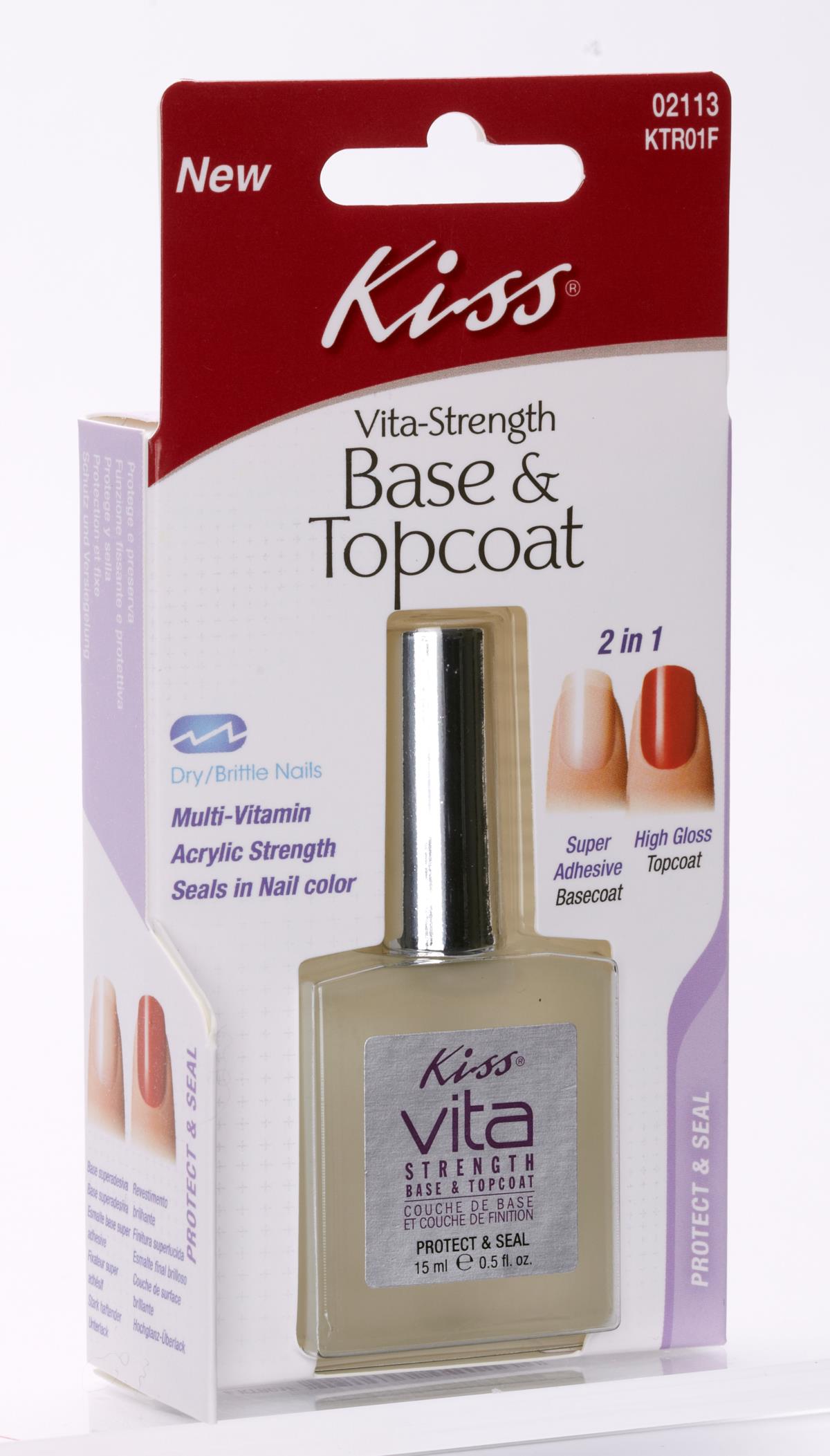 Kiss Start 2 Finish Base & Topcoat | lyko.com