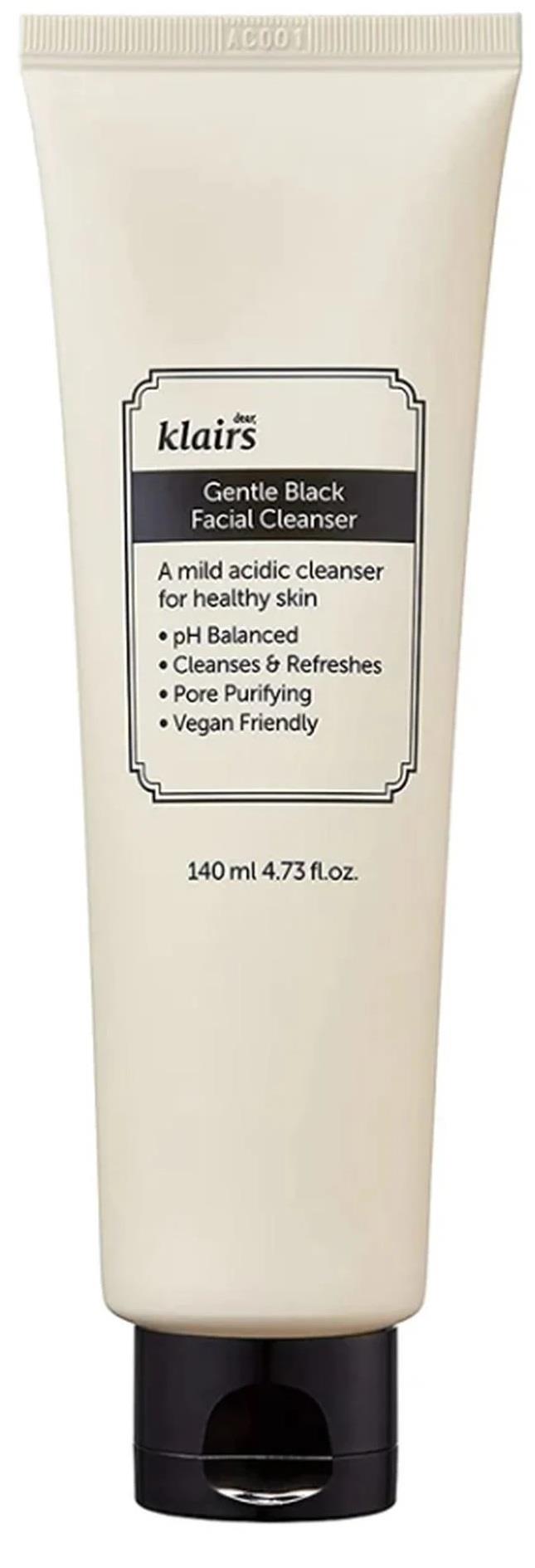 Klairs Gentle Black Facial Cleanser 140 ml | lyko.com