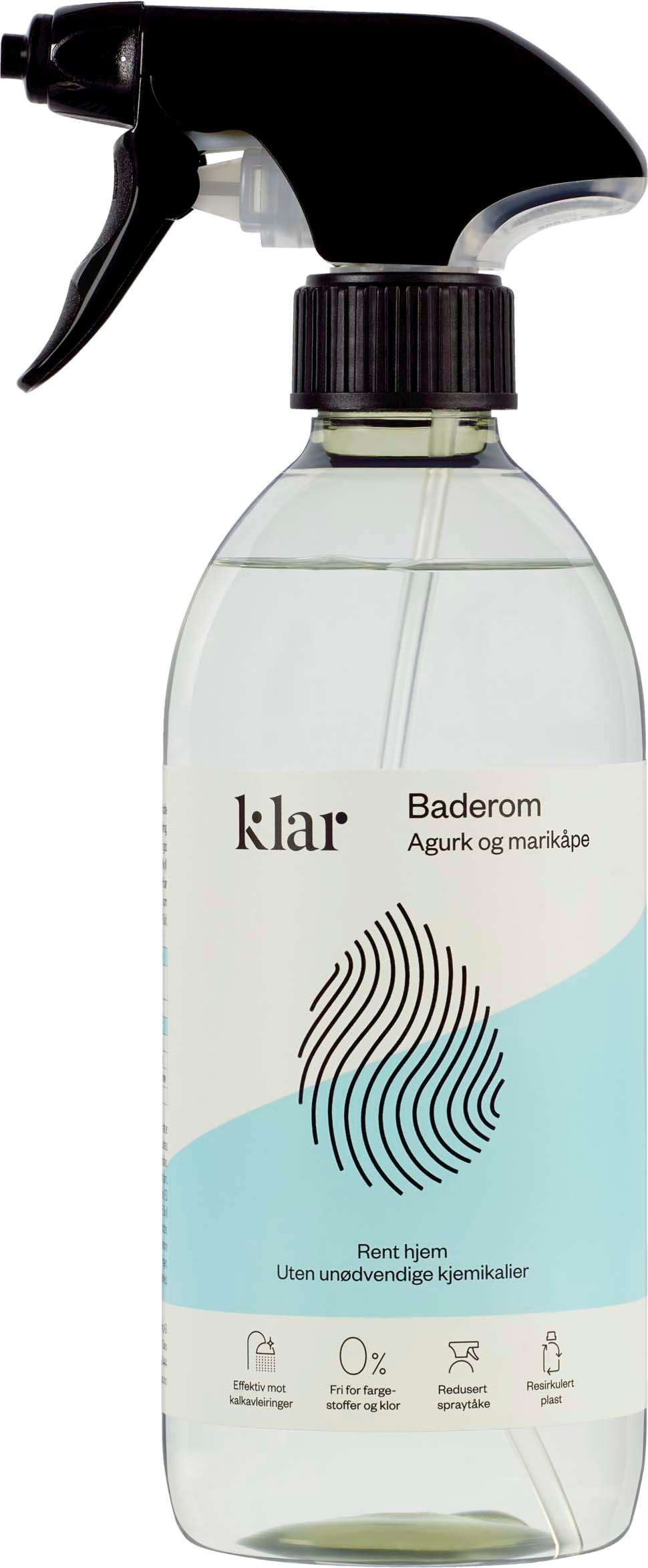 Klar Bathroom Spray Cucumber & Lady Mantle 500 ml | lyko.com