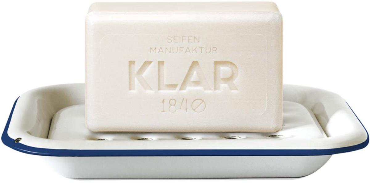 Klar Seifen Soap Dish White Blue | lyko.com