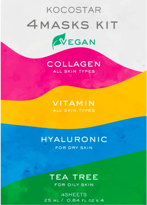 KOCOSTAR 4 Masks Kit | lyko.com