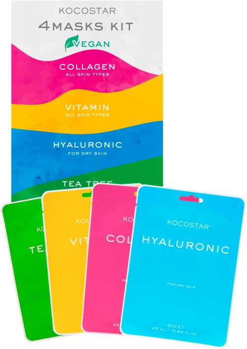 KOCOSTAR 4 Masks Kit | lyko.com