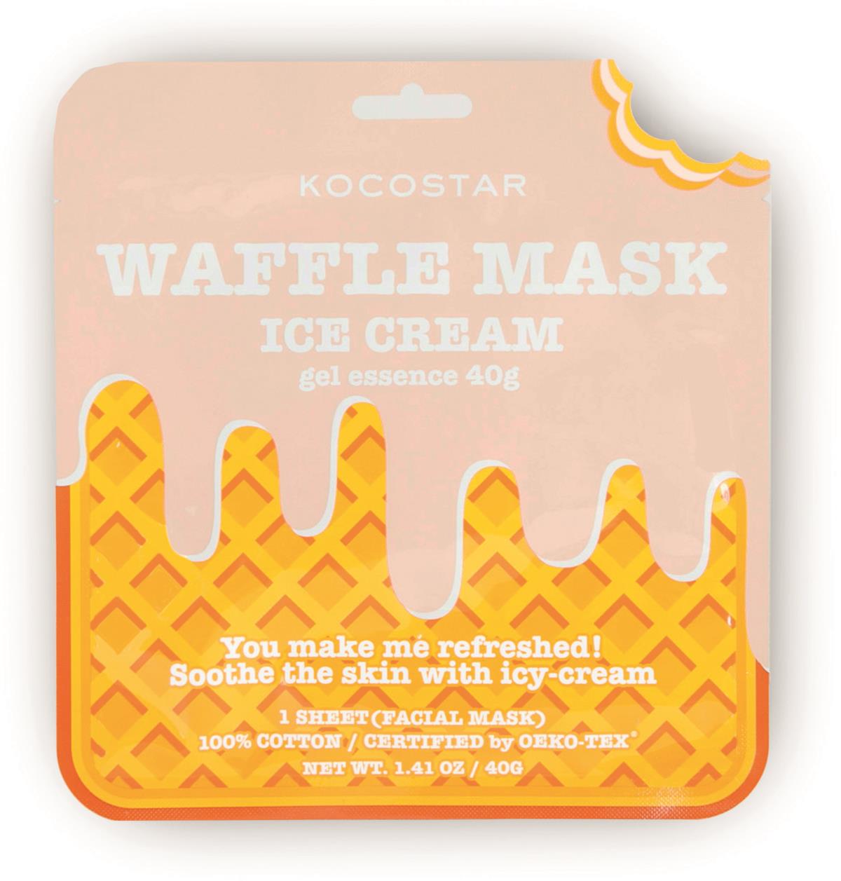 KOCOSTAR Waffle Mask Icecream 40 g | lyko.com