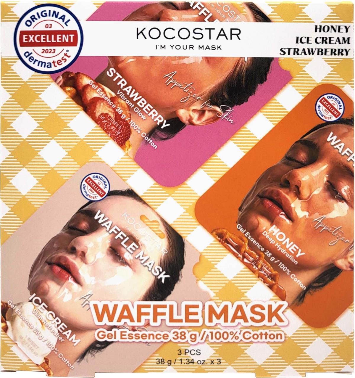 KOCOSTAR Waffle Mask Kit | lyko.com
