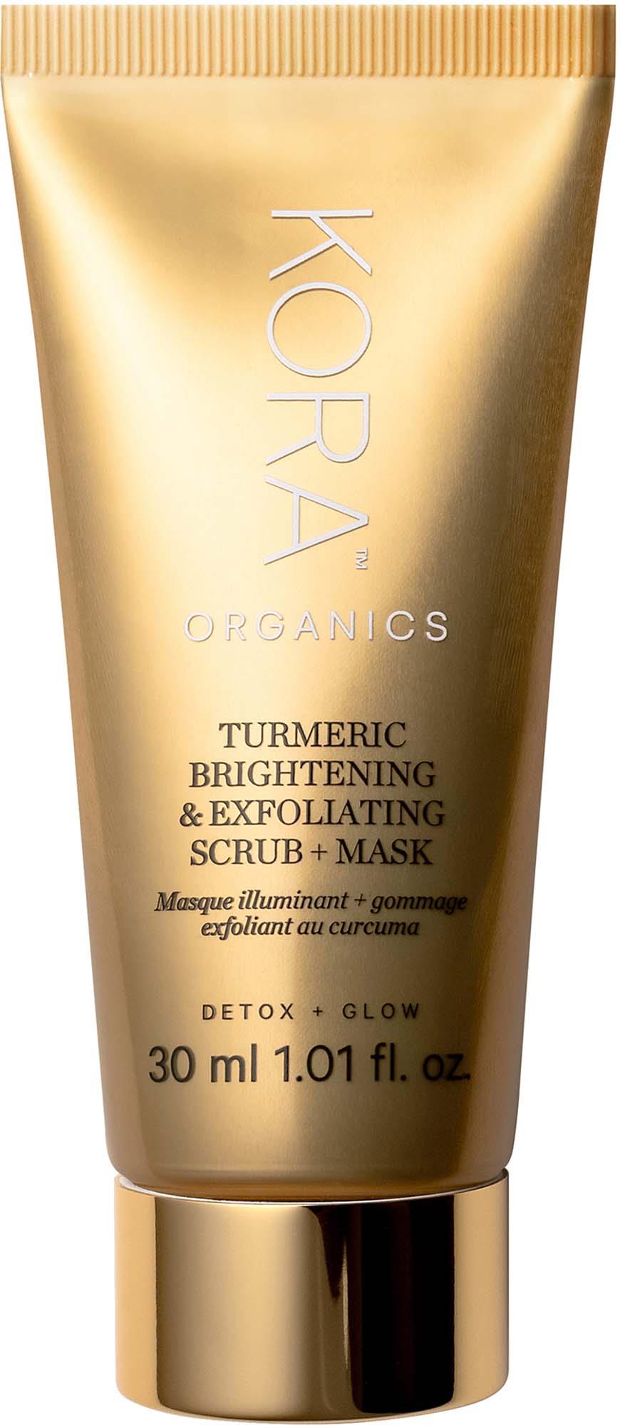 KORA Organics Turmeric Brightening & Exfoliating Mask 2-in-1 30 ml ...