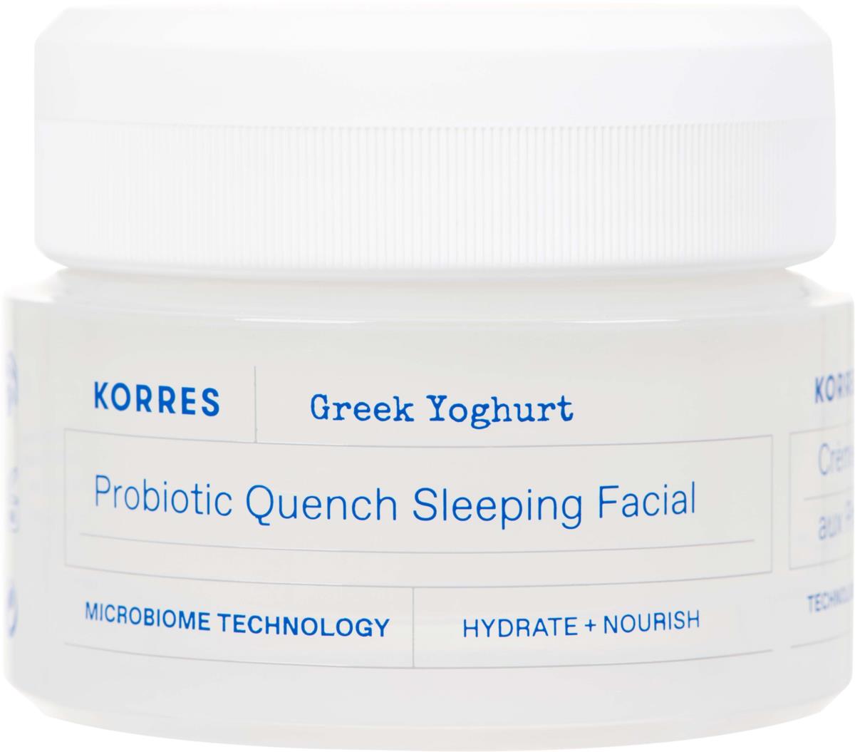 Korres Greek Yoghurt Probiotic Quench Sleeping Facial 40 ml | lyko.com