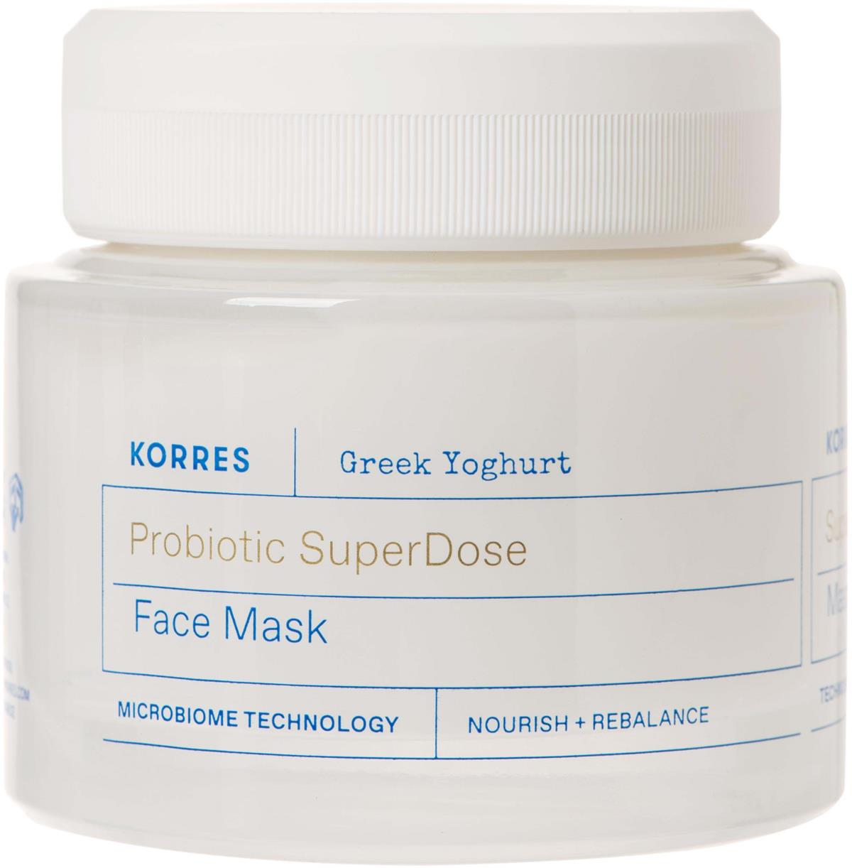 Korres Greek Yoghurt Probiotic SuperDose Face Mask 100 ml | lyko.com