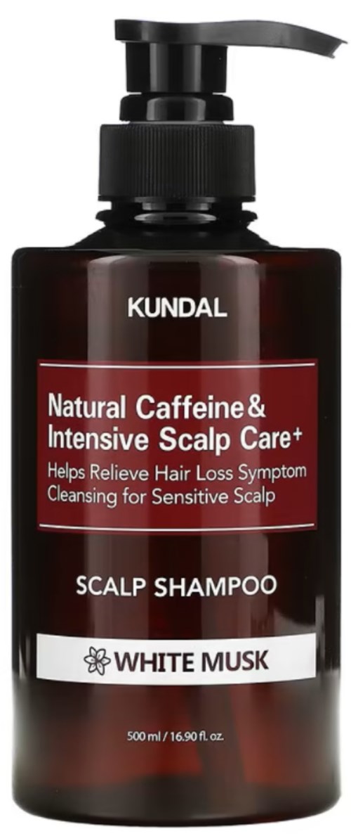 Kundal Caffeine Shampoo White Musk 500 ml | lyko.com