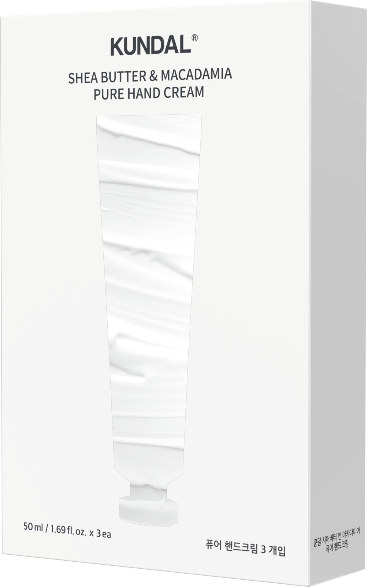Kundal Shea Butter & Macadamia Pure Hand Cream White Musk 150 ml | lyko.com