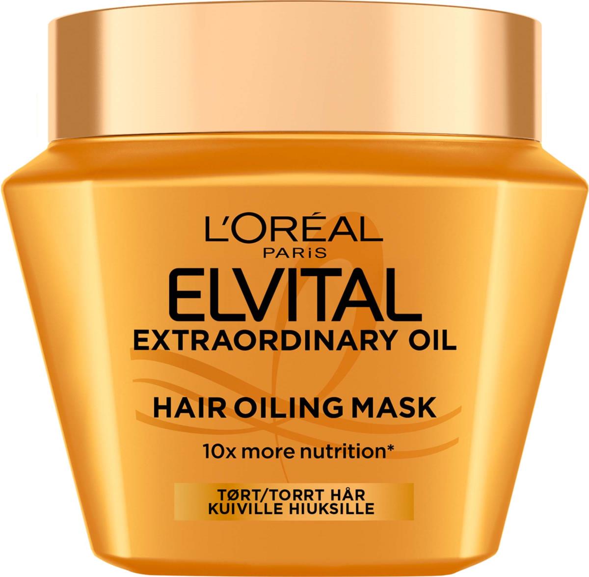 Loreal Paris Elvital Extraordinary Oil Hair Mask 300 ml | lyko.com