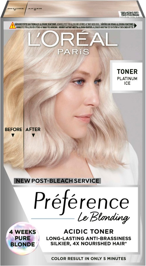 Loreal Paris Préférence Le Blonding Toner Platinum Ice | lyko.com