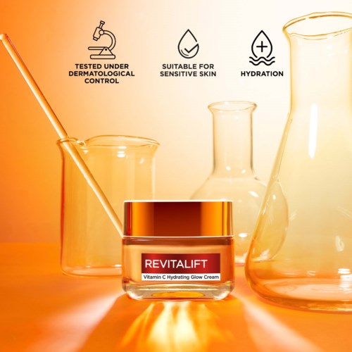 Loreal Paris Revitalift Vitamin C Hydrating Glow Cream 50 ml | lyko.com