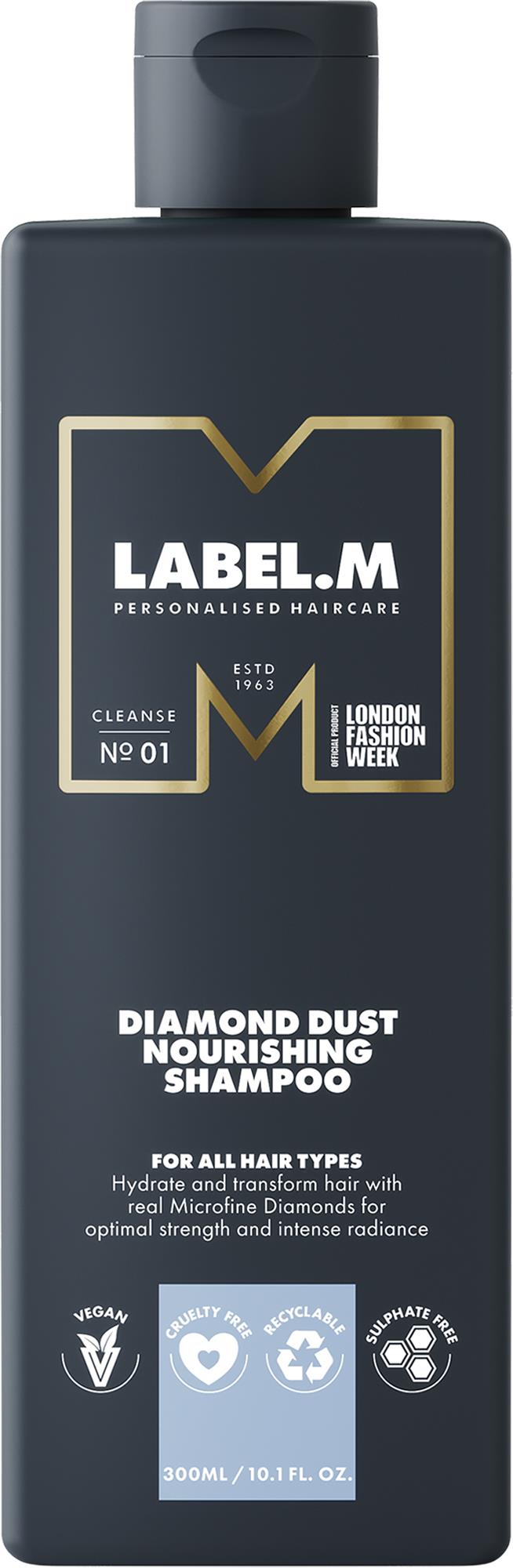 label.m Diamond Dust Nourishing Shampoo 300 ml | lyko.com