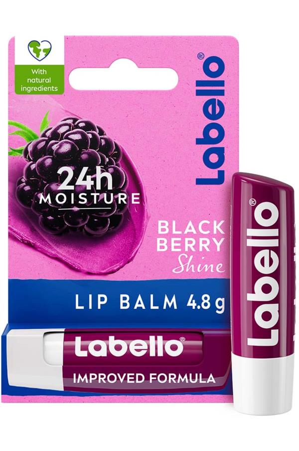 Labello Blackberry Shine Lip Balm | lyko.com