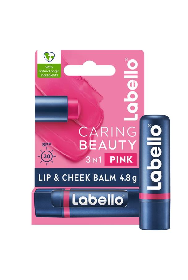 Labello Caring Beauty 4,8 g Pink | lyko.com
