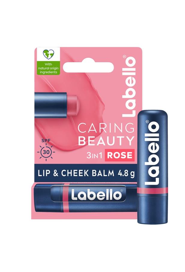 Labello Caring Beauty 4,8 g Rose-Nude | lyko.com