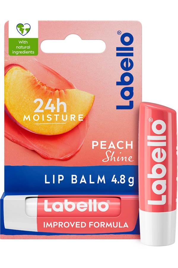 Labello Peach Shine Lip Balm