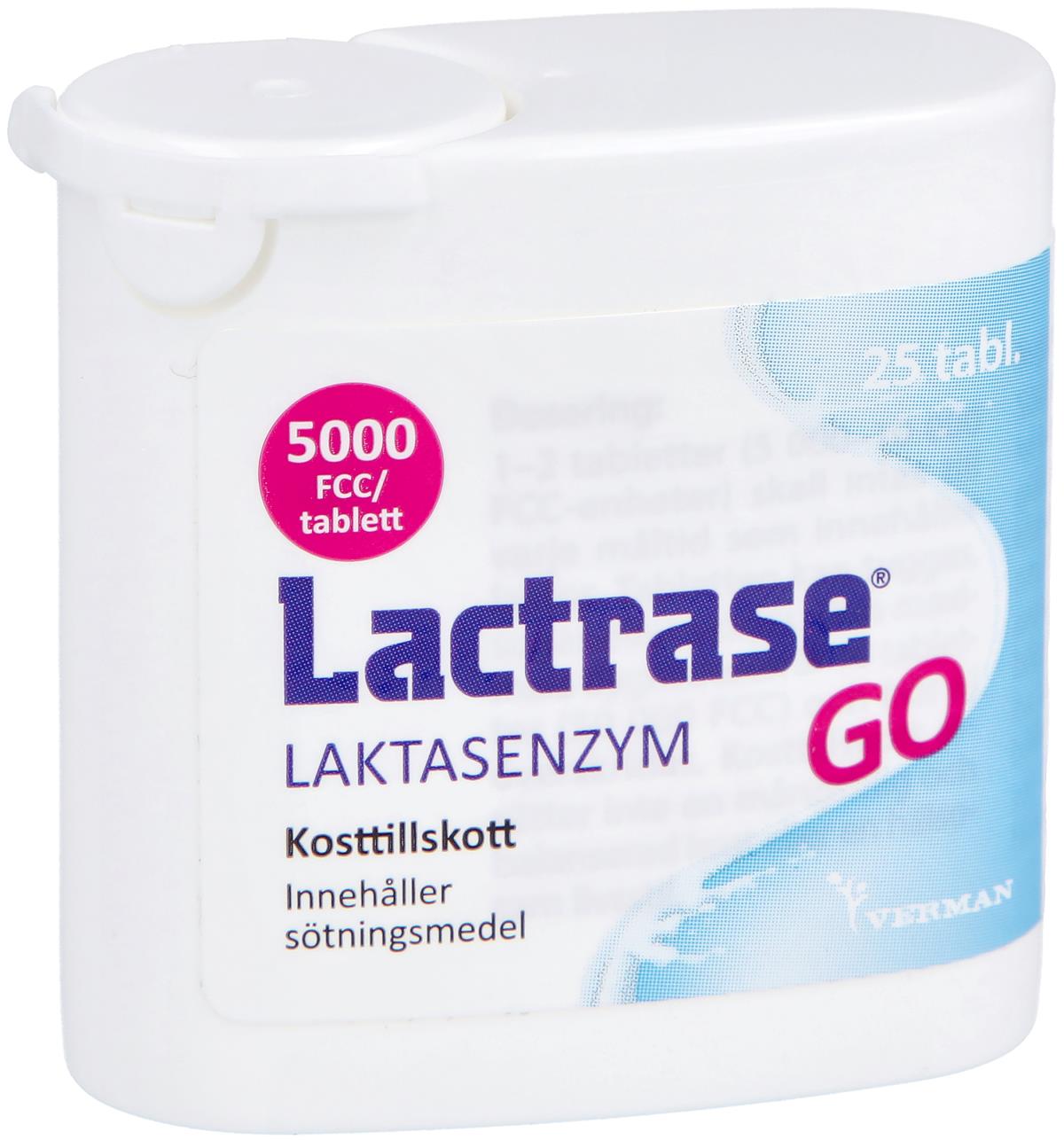 Lactrase Go 25 st | lyko.com