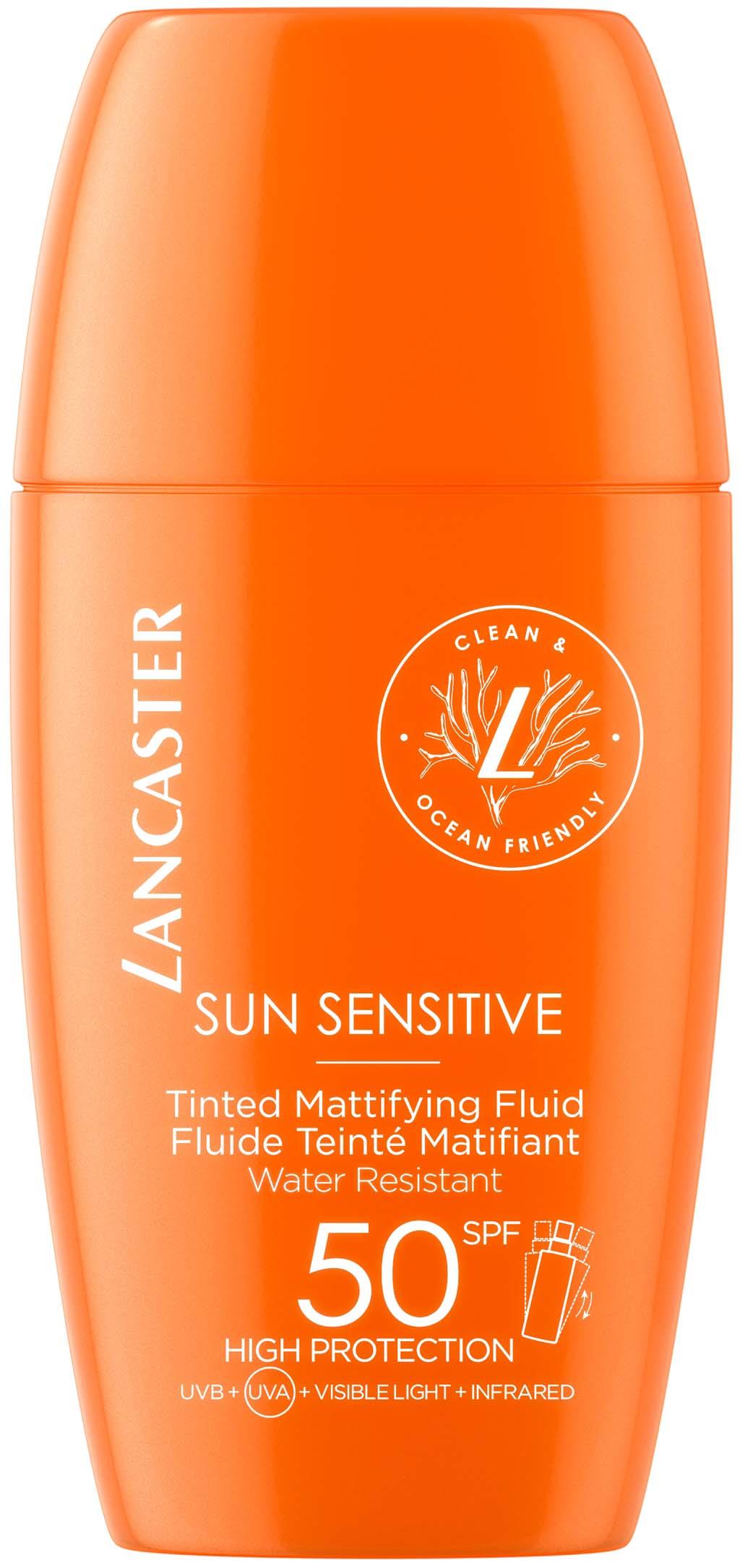 Lancaster Sun Sensitive Tinted mattifying fluid spf 50 | lyko.com