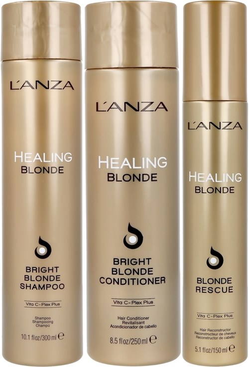 Lanza Healing Blonde Bundle Sampoo 300 ml & Conditioner 250 ml ...