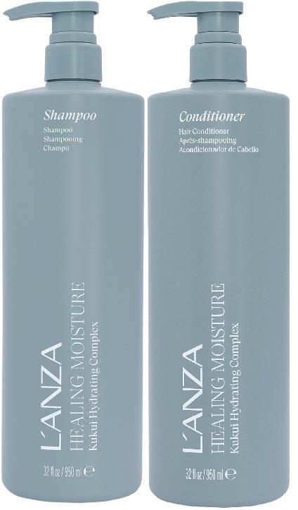 Lanza Healing Moisture Bundle Shampoo 950 ml & Conditioner 950 ml ...