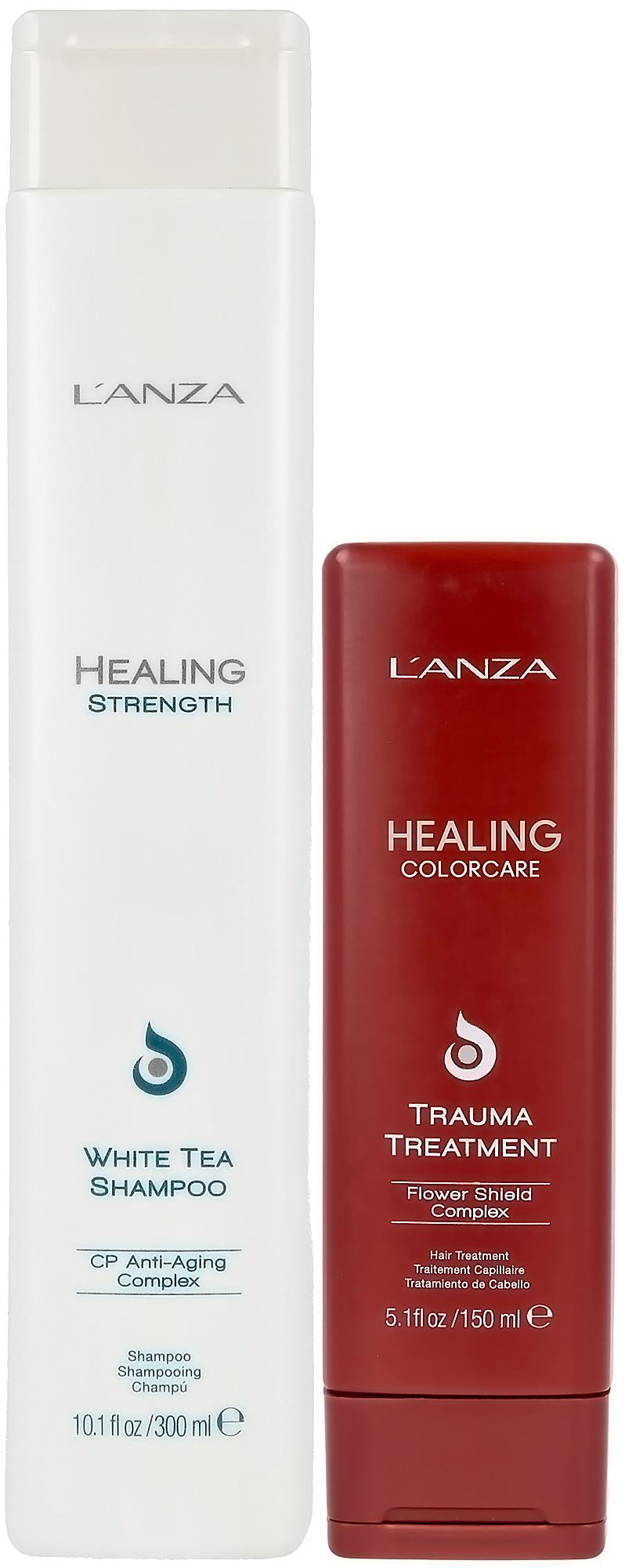 Lanza Healing Strength Bundle Shampoo 300 ml & Treatment 150 ml | lyko.com
