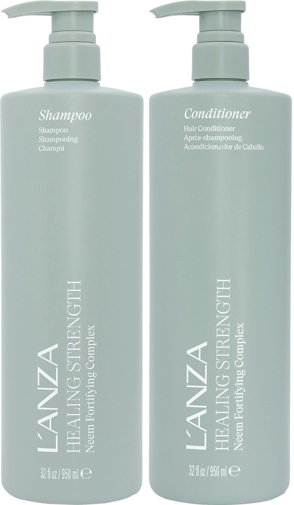 Lanza Healing Strength Bundle Shampoo 950 ml & Conditioner 950 ml ...