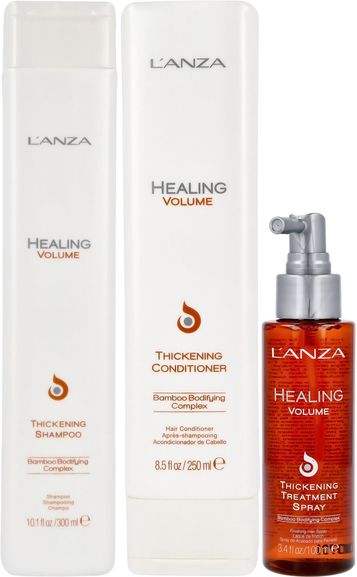 Lanza Healing Volume Bundle Shampoo 300 ml & Conditioner 250 ml ...
