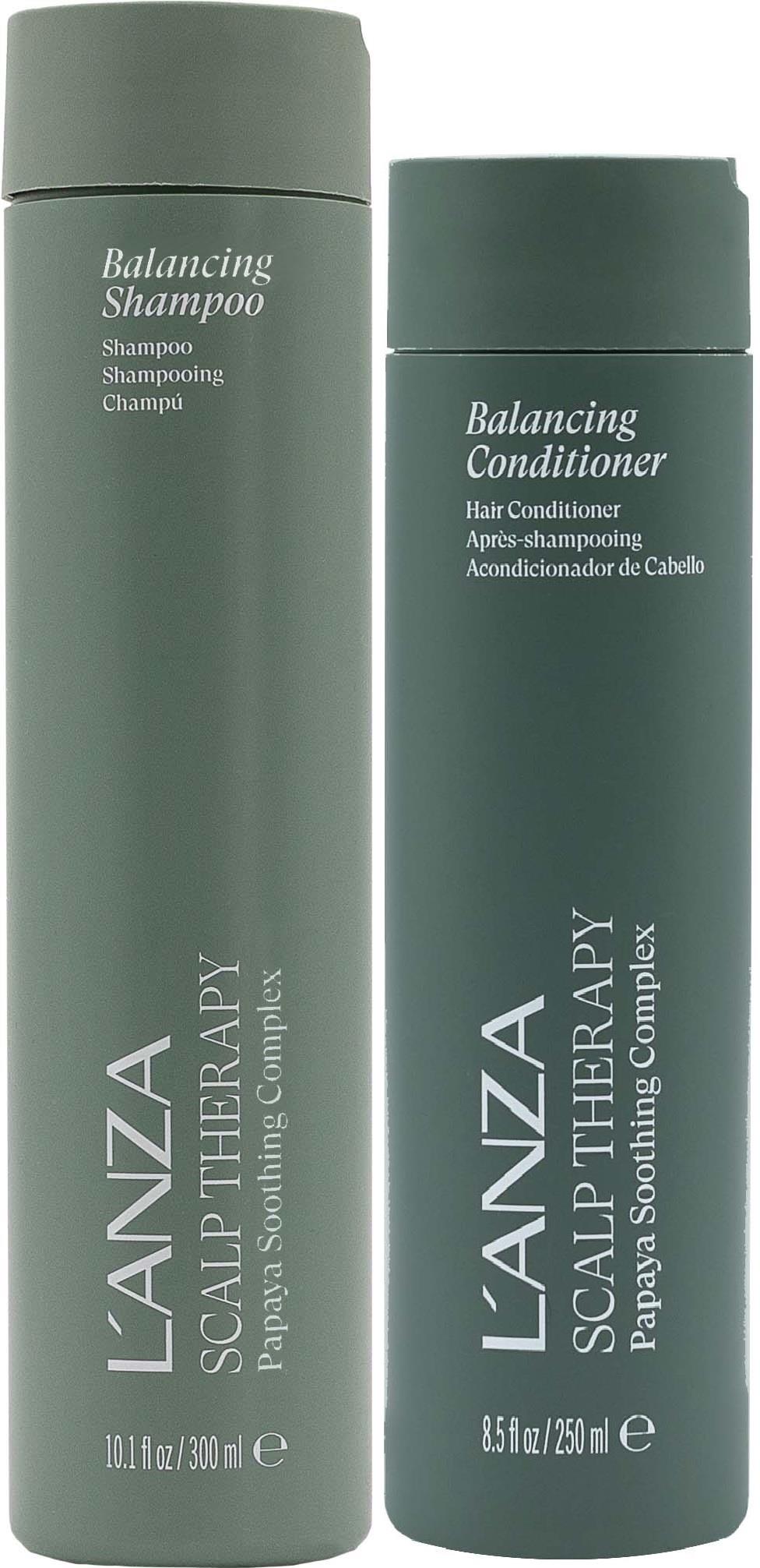 Lanza Scalp Therapy Bundle Balancing Shampoo 300 ml & Conditioner 250 ...