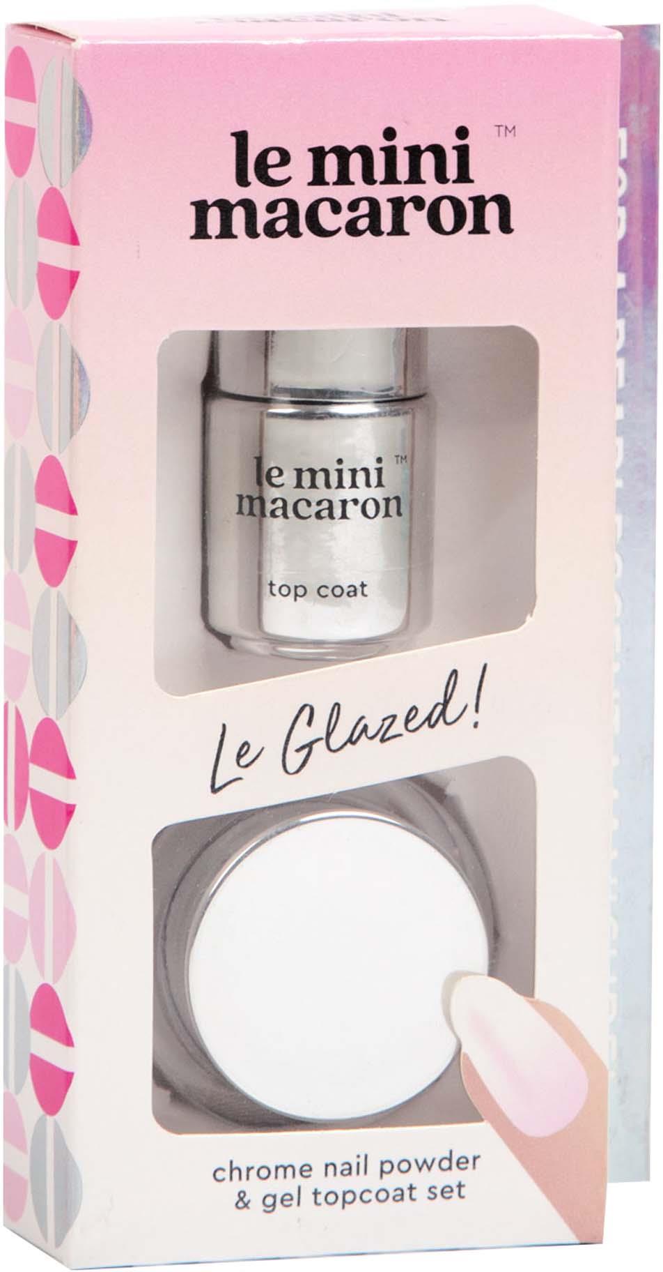 Le Mini Macaron Chrome Powder Set Le Glazed | lyko.com