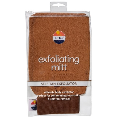Le Tan Self Tanning Exfoliating Mitt Self Tan Exfoliator | lyko.com