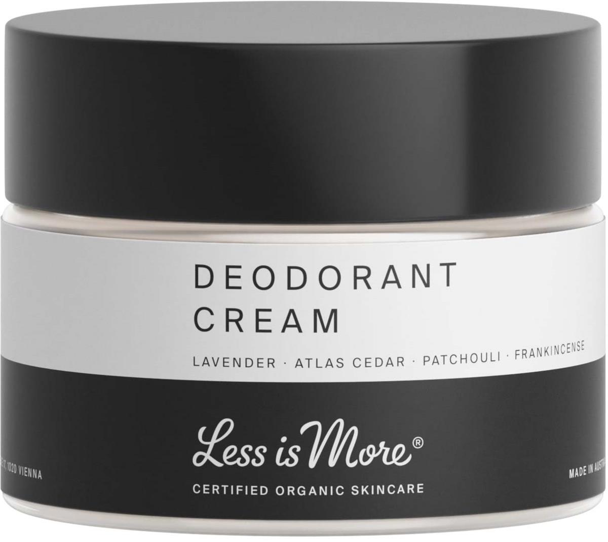 Less Is More Organic Deodorant Cream 50 ml | lyko.com