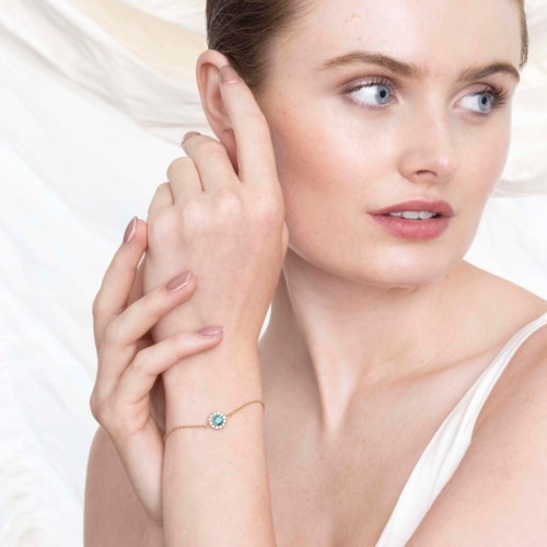 Lily and Rose Celeste bracelet - Emerald / Black diamond Emerald / Black diamond | lyko.com