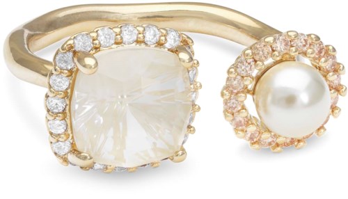 Lily and Rose Colette ring Milky cream | lyko.com