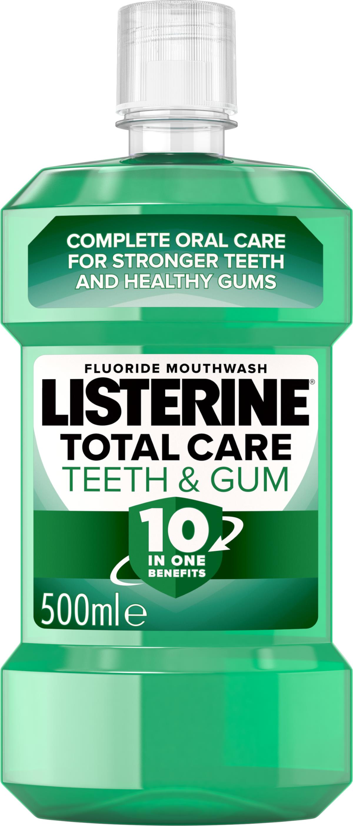 Listerine Total Care Mouthwash Teeth & 500 ml | lyko.com Listerine Total Care Mouthwash Teeth & 500 ml | lyko.com