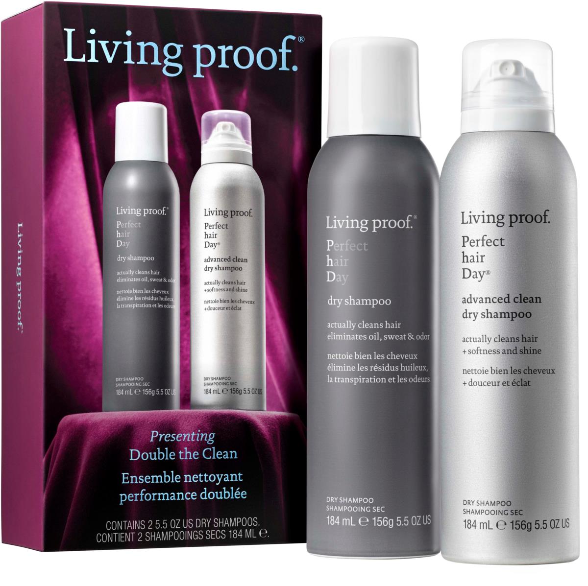Living Proof Perfect Hair Day Dry Shampoo Duo | lyko.com
