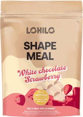 LOHILO Shape Meal White Chocolate Strawberry 350 g | lyko.com