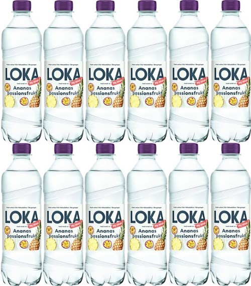 LOKA Ananas Passionsfrukt 12 x 50 cl | lyko.com